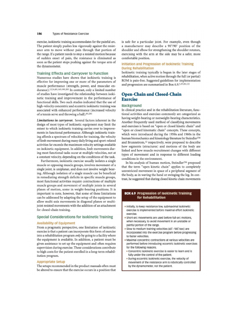 Open Chain Vs Closed Chain | PDF