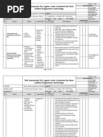 Example Risk Assessment For Motor Vehicle Repair Workshop | PDF | Risk ...