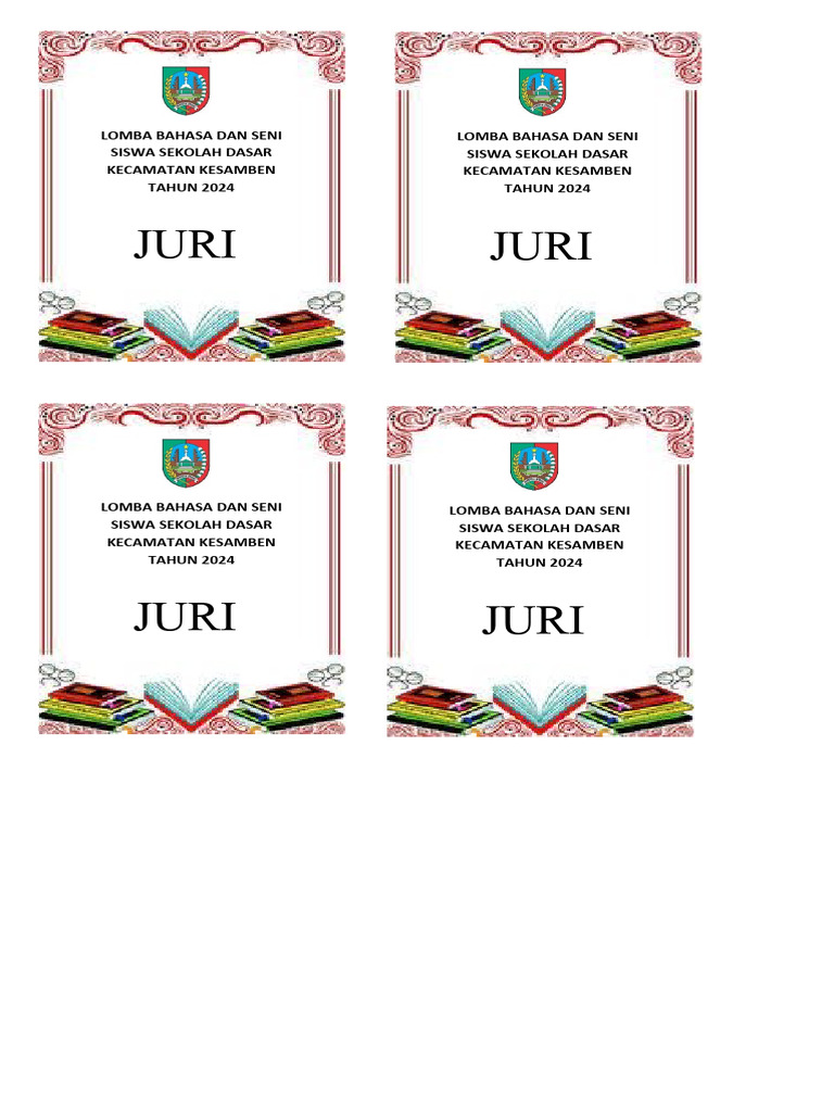 Id Card Juri 2024 | PDF