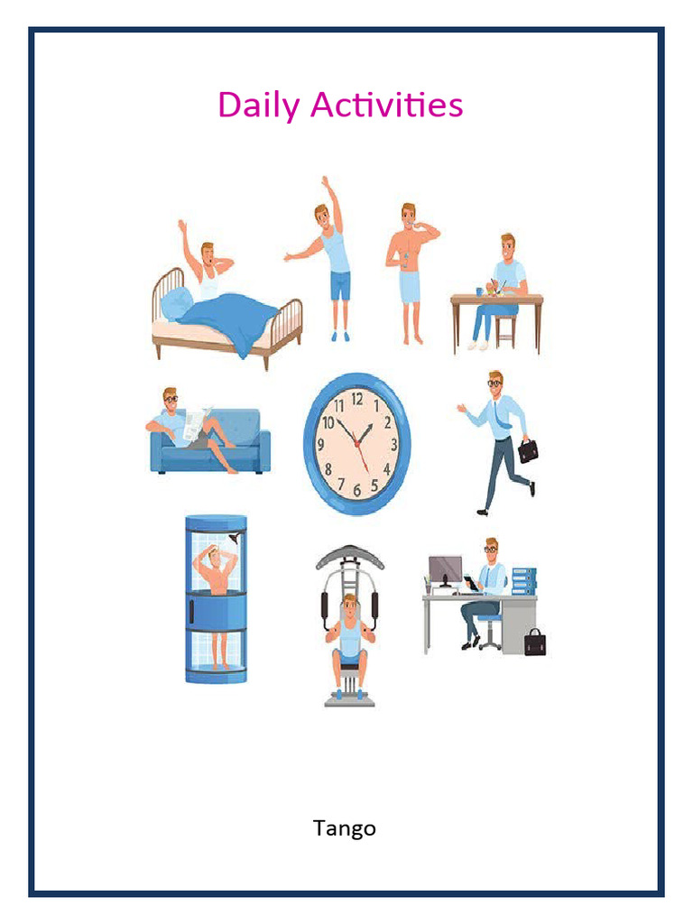 daily_activities_reading 4task | PDF