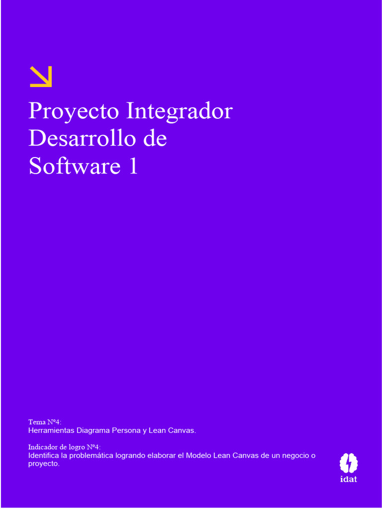 Guía Tema - 04 - Herramientas Diagrama Persona y Lean Canvas | PDF ... Guía Tema - 04 - Herramientas Diagrama Persona y Lean Canvas | PDF ...