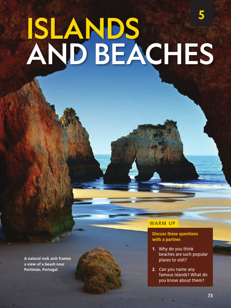 Islands and Beaches With Exercises | PDF | Iceland | Volcano