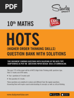 Toughest CBSE Exam Questions Solved | PDF | Area | Square Root