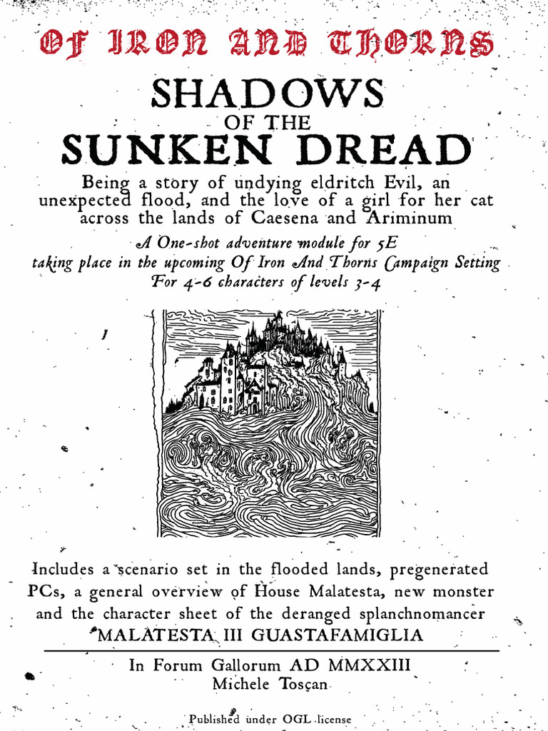 Shadows of The Sunken Dread 2.0 | PDF | Holy Roman Emperor | Pope