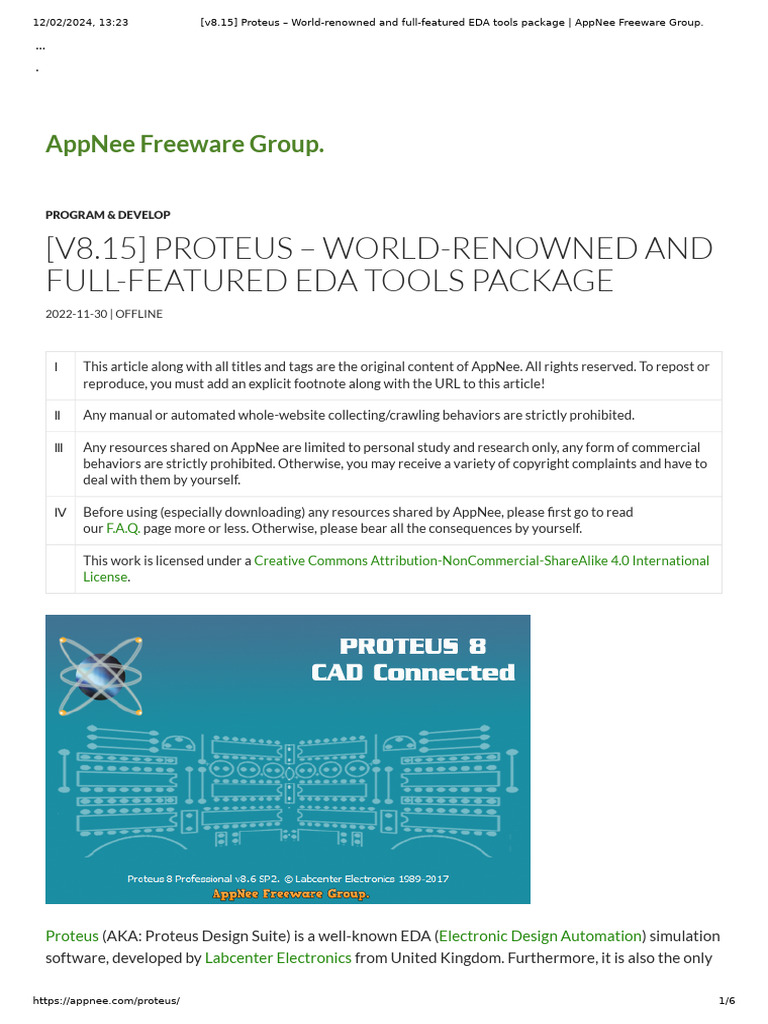 (v8.15) Proteus - World-Renowned and Full-Featured EDA Tools Package - AppNee Freeware Group ...