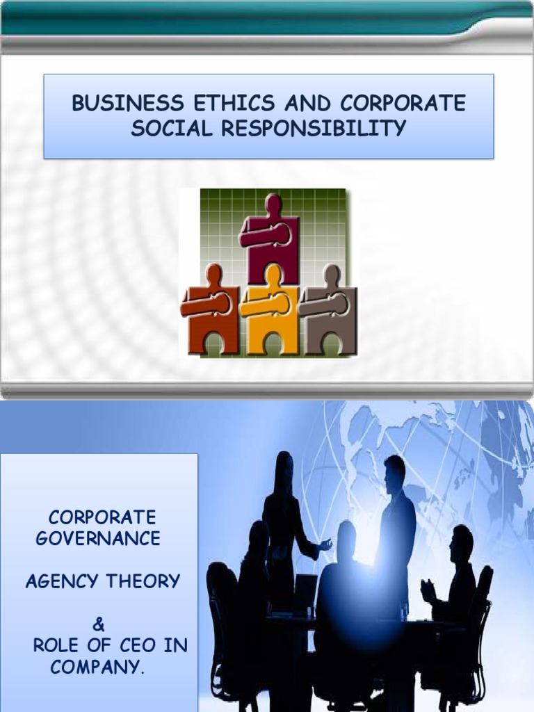 Business Ethics and Corporate Social Responsibility | PDF | Corporate ...