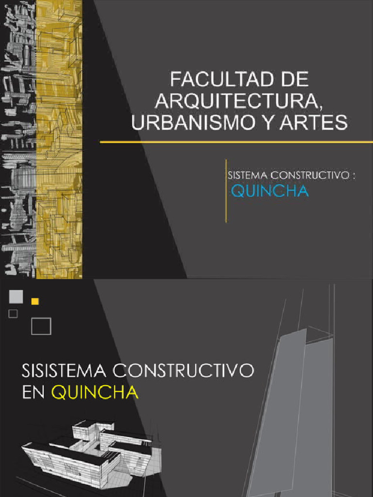 sistema constructivo de quincha | PDF