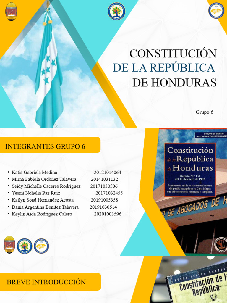 Constitución de la República de Honduras | PDF | Constitución | Democracia