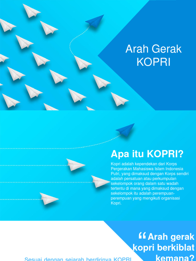 Arah Gerak Kopri | PDF