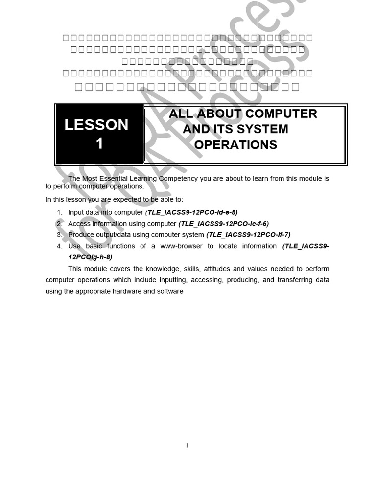 Tle 7 8 Ict Css Q1 M2 For Printing 1 Pdf Computer Data Storage World Wide Web