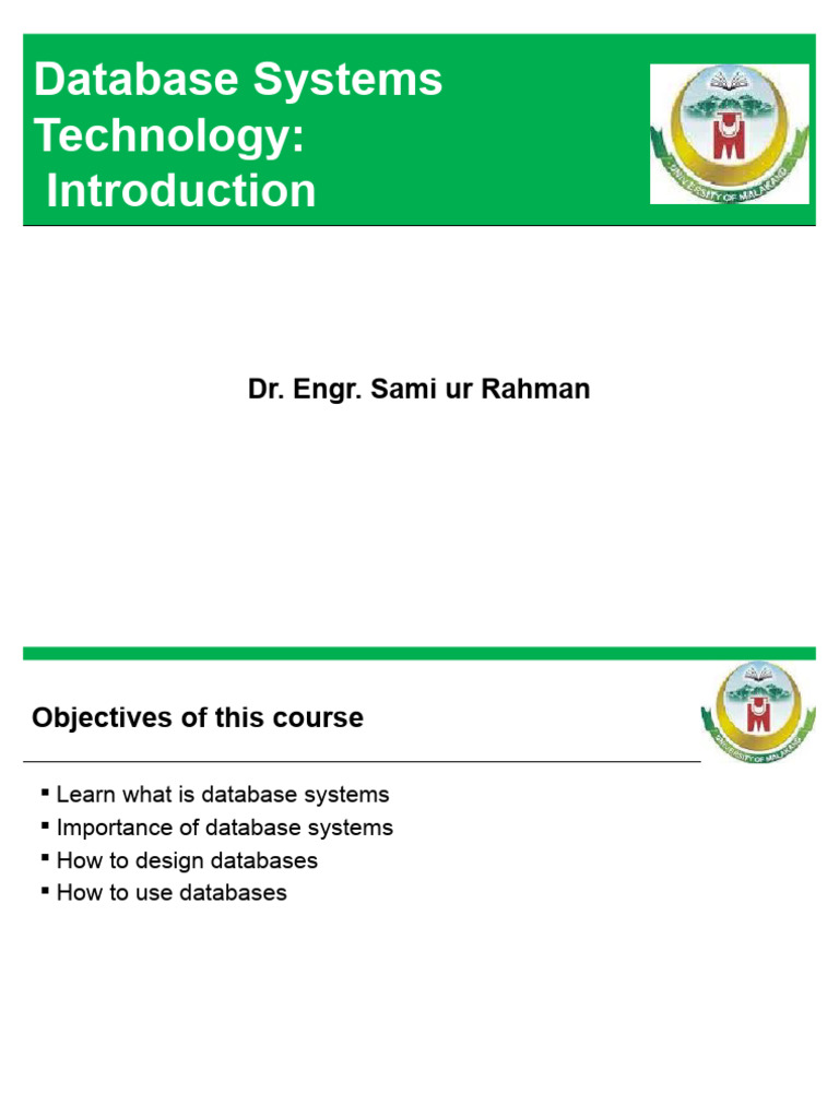 1 - DBMS Basics | PDF | Databases | Metadata 1 - DBMS Basics | PDF | Databases | Metadata
