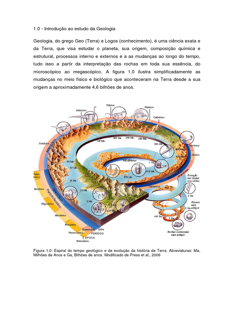 1 Geologia | Download grátis PDF | Terra | Crosta (Geologia)