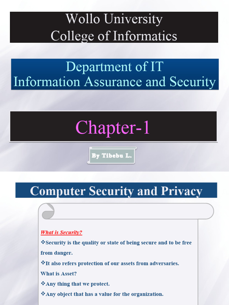 Understanding Computer Security Threats | PDF | Security | Computer Security