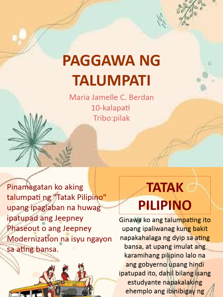 Talumpati | PDF