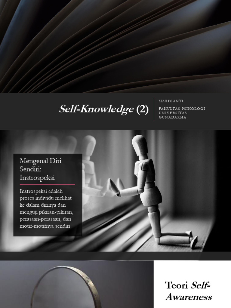 10 - Self-Knowledge (2) | PDF