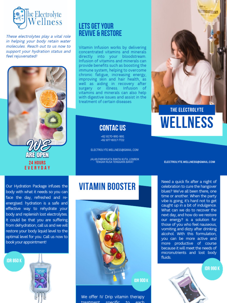 Biru Jelajah Pantai Yogyakarta Flat Trifold Brochure | PDF ...