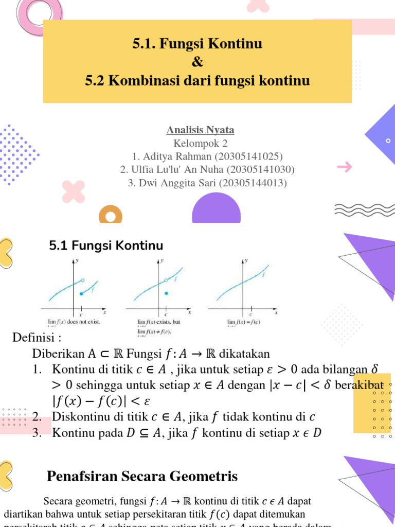 Fungsi Kontinu | PDF