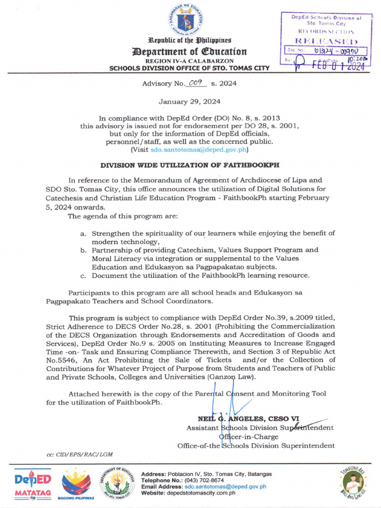 Da 009 S. 2024 Faithbookph | PDF