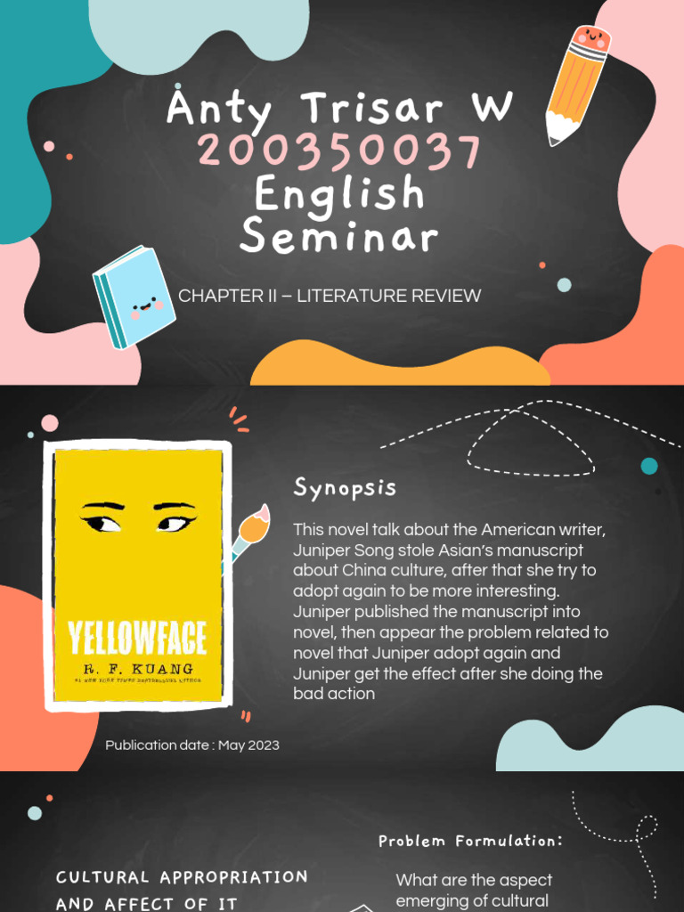 Presentasi Anty Trisar - Yellowface | PDF | Social Anxiety | Mental Disorder