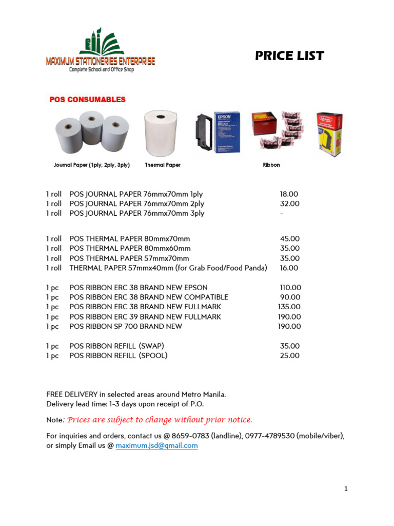 PRODUCT LIST | PDF | Equipment | Manufactured Goods