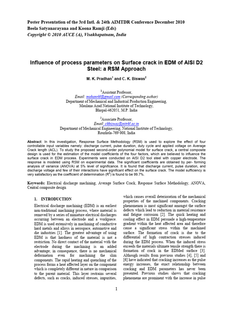 Paper Aimtdr Scl | PDF | Errors And Residuals | Analysis Of Variance