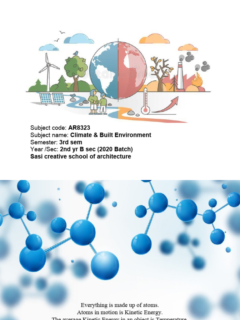 Unit 3 III Heat Flow Through Building Envelope - Concepts | Download ...