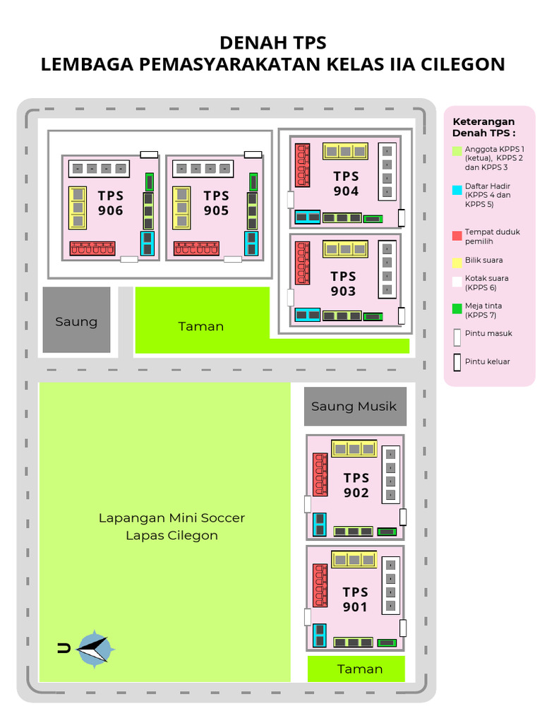 Layout TPS Lapas Cilegon | PDF