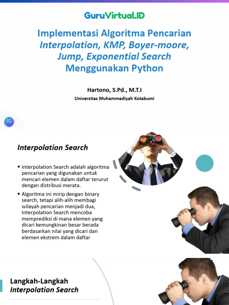 Algoritma Dan Struktur Data - Pertemuan 11 - Searching | PDF