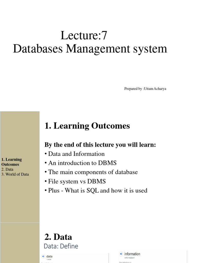 4CS015Week11 90180 | PDF | Databases | Relational Model