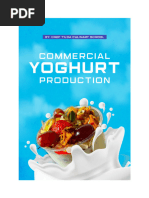 Flowchart YOGURT | PDF | Yogurt | Milk