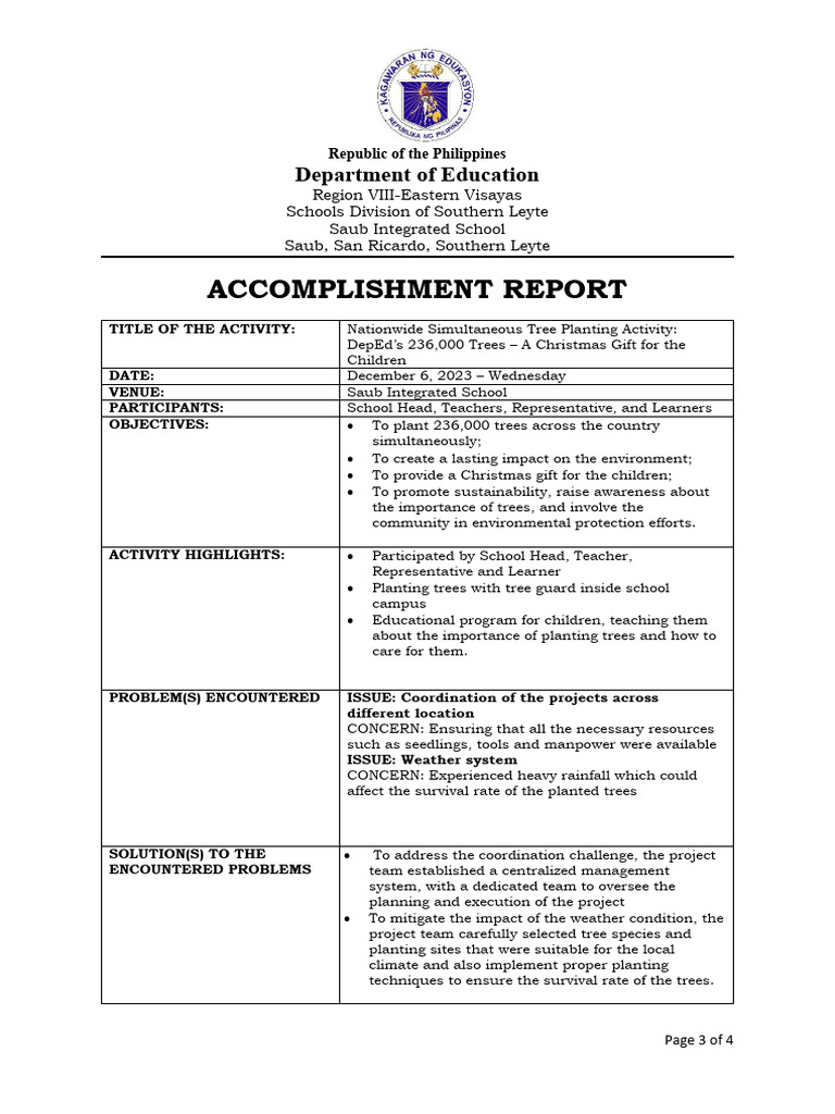 Tree Planting | PDF | Sustainability | Environmental Protection