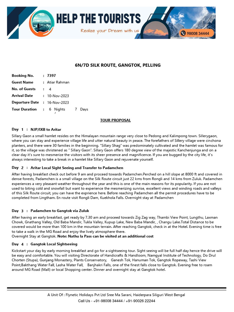 Atiar Rahman | PDF | Tourism | Service Industries