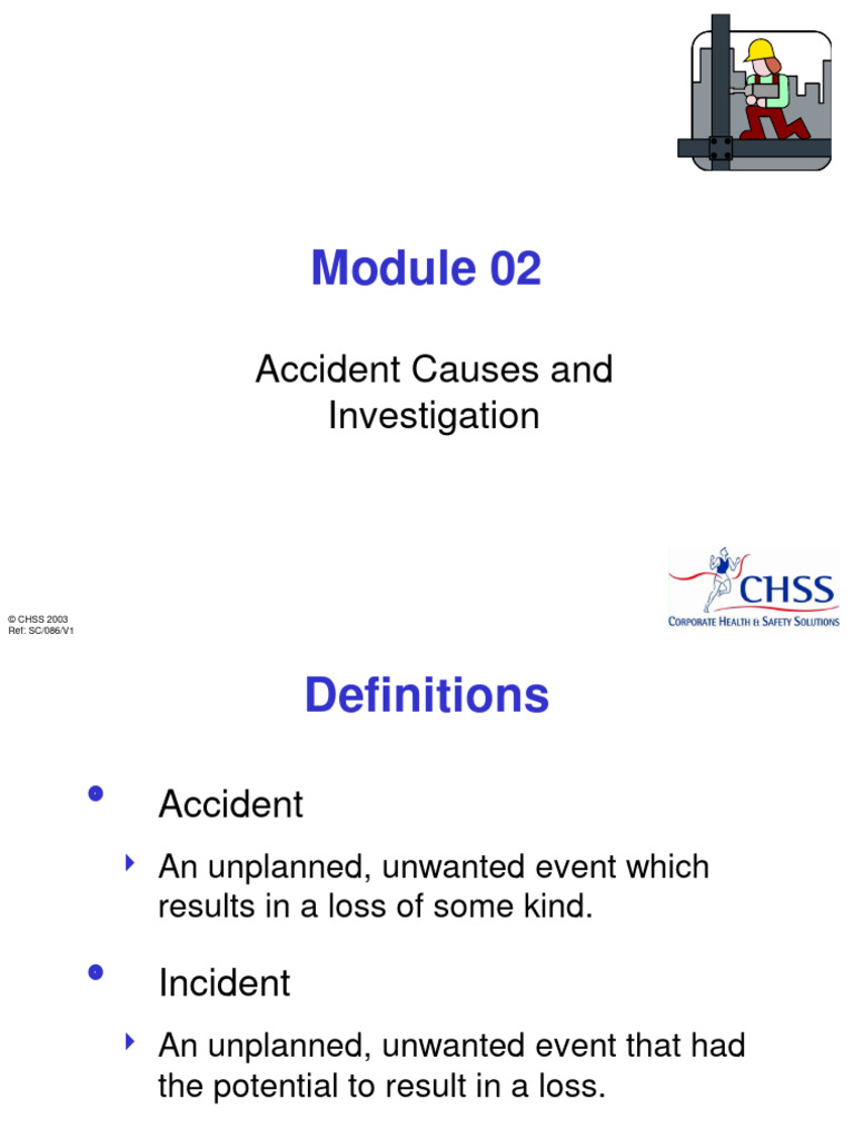 Module02 ACCIDENT CAUSES | PDF | Risk | Occupational Safety And Health
