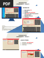 Petunjuk Penggunaan Mesin EDC Android BRI | PDF
