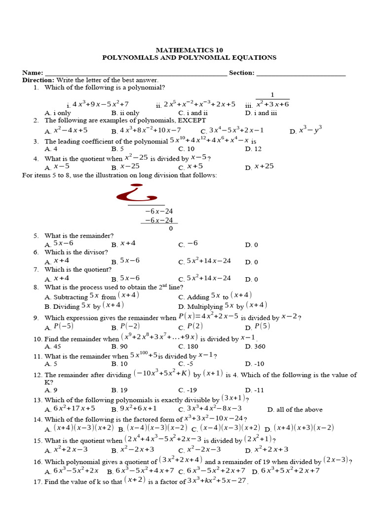 module 2 test | PDF | Mathematics | Mathematical Relations