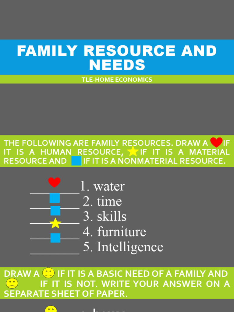 Family Resource And Needs Pdf