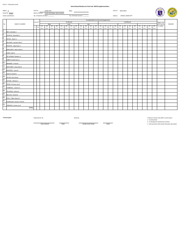WIFA-Form Adviser | PDF