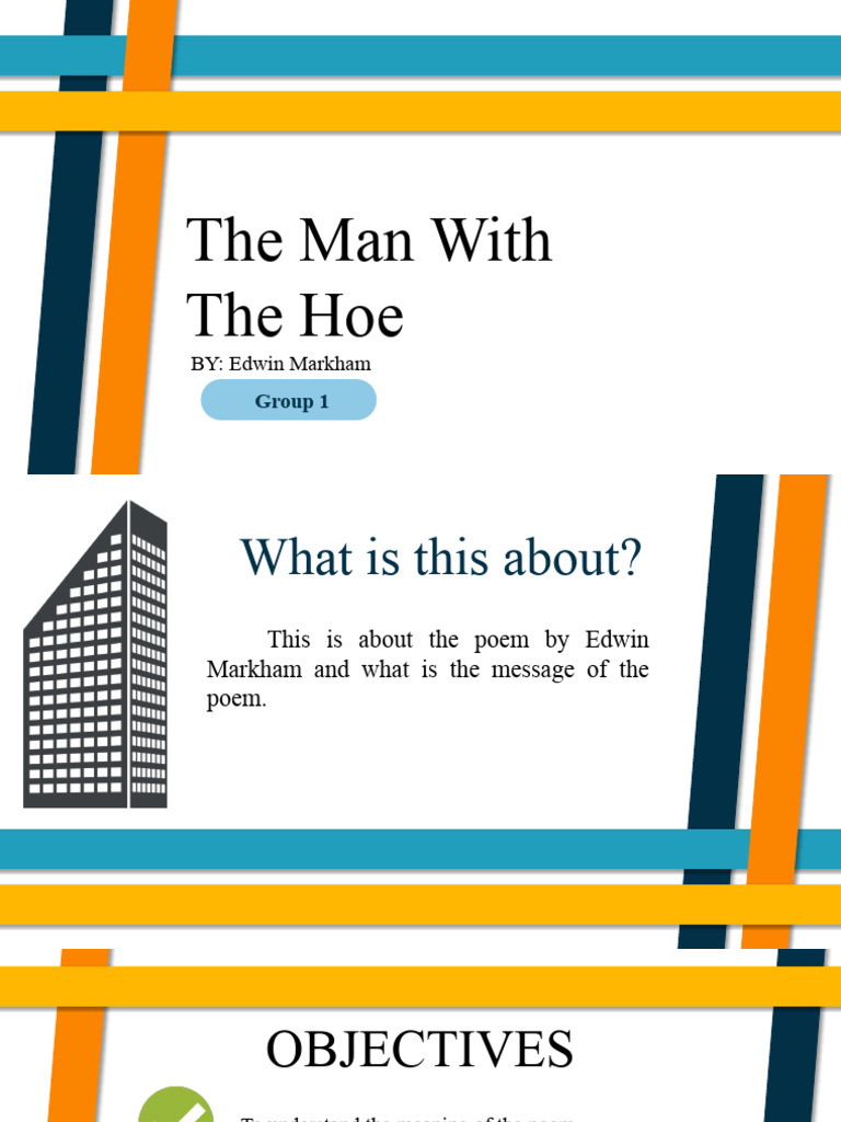 The Man With The Hoe | PDF