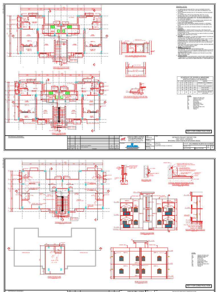 Type A Quarters - GAD | Download Free PDF | Tile | Door