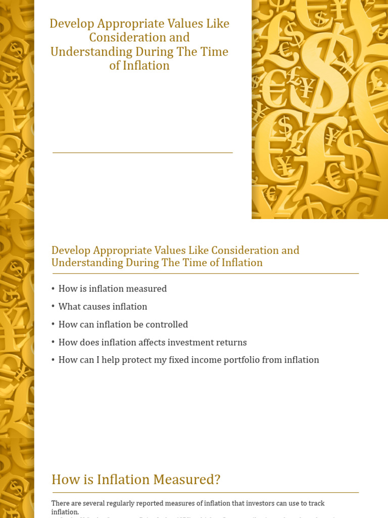 Inflation: Causes, Control, and Impact | PDF | Inflation | Real ...
