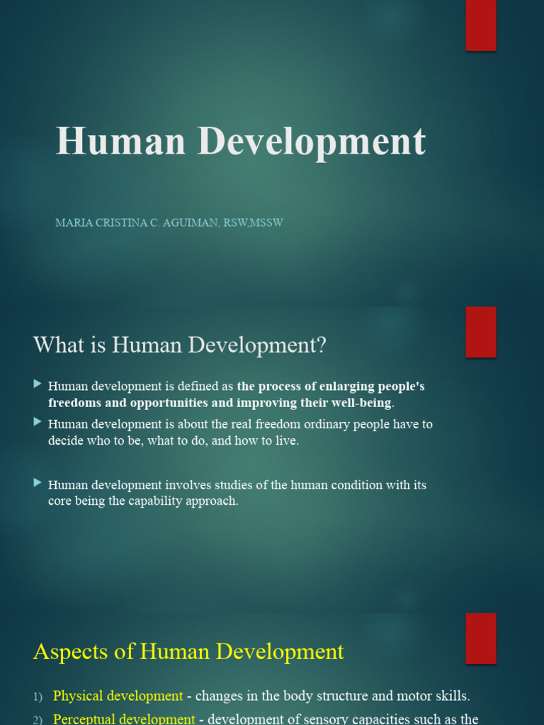 1.human Development DONE | PDF | Developmental Psychology | Id