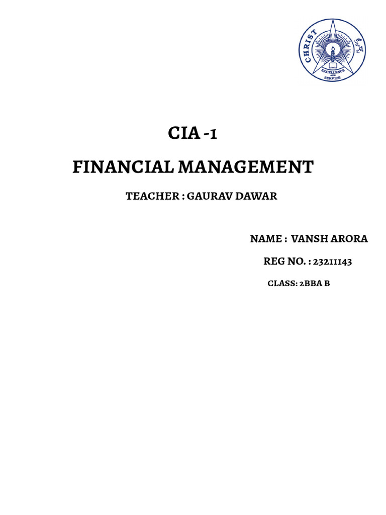 FDC Ltd Financial & Capital Analysis | PDF | Capital Structure | Investing