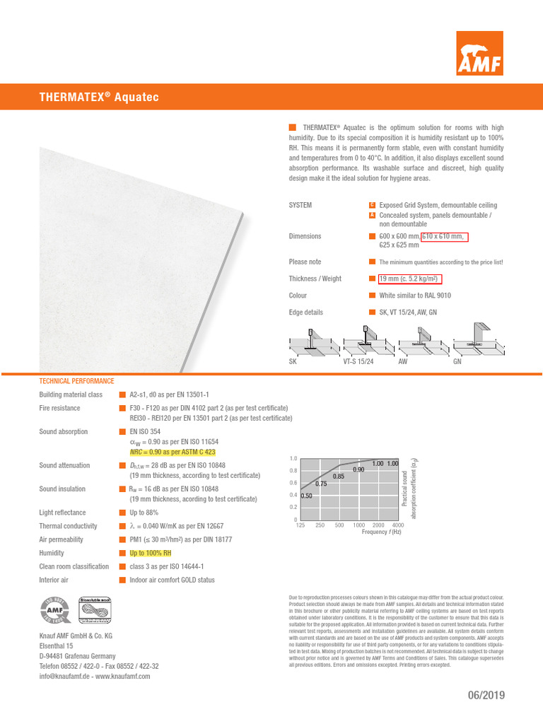 14 - D - THERMATEX - Aquatec - GB | PDF | Physical Sciences | Building ...