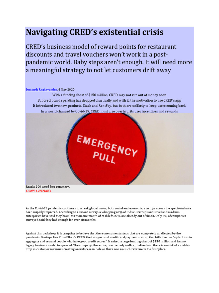 Navigating CRED | PDF | Credit Card | Interest