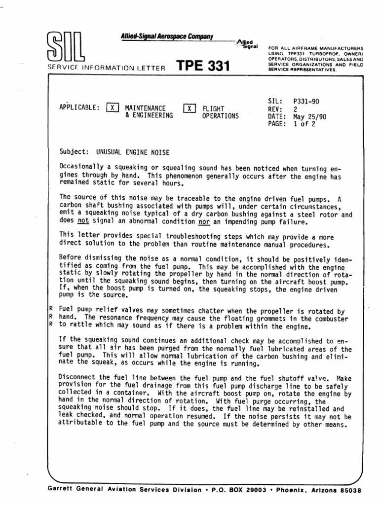 SIL P331 90 9256r2 | PDF