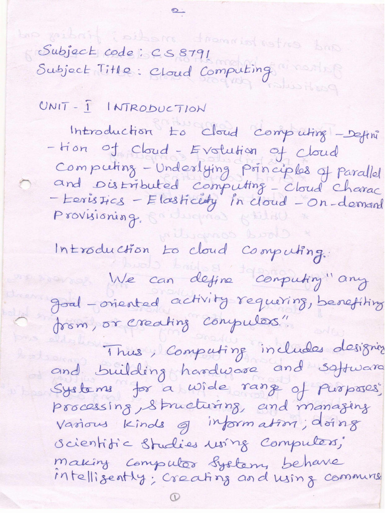 Cloud Computing | PDF
