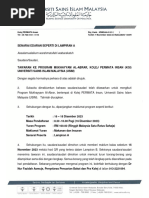 Surat Pindaan Tarikh PSRA 2025 | PDF