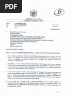 Leave of Absence Guidelines in Namibia | PDF | Sick Leave | Justice