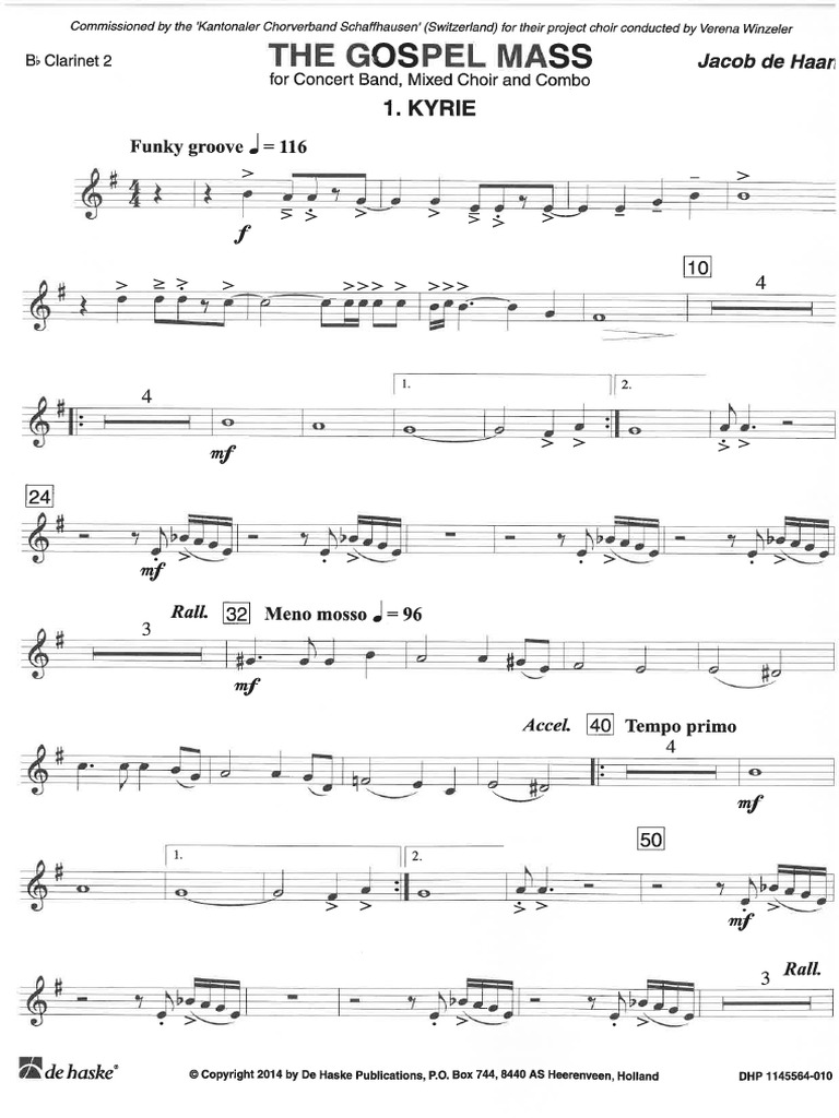 Bb Clarinet II | PDF