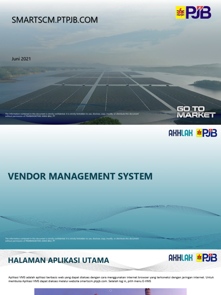USER MANUAL E-VMS UNTUK VENDOR | PDF | Computing | Information Technology
